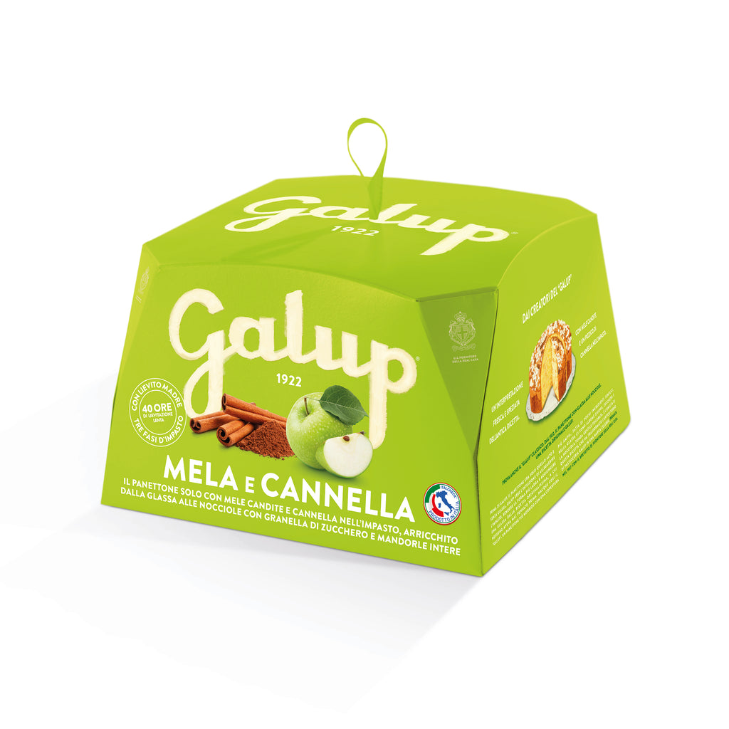 GRAN GALUP Panettone candied Apple and Cinnamon 750g | Valentina Deli