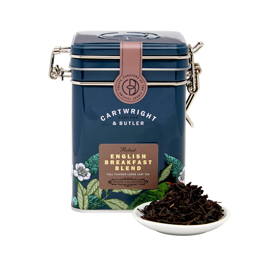 CARTWRIGHT & BUTLER English Breakfast Loose Leaf Tea Caddy 100g
